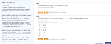 solved to learn the restrictions on each quantum number