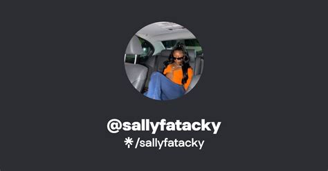 Sallyfatacky Instagram Tiktok Linktree