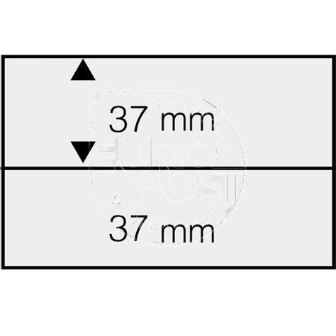 Safe 83 X 145mm 삽입 카드2개의 클램프 스트립 포함 37 X 145mm Europost Philately
