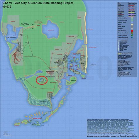 Mapa De Gta 6 Se Está Revelando Poco A Poco