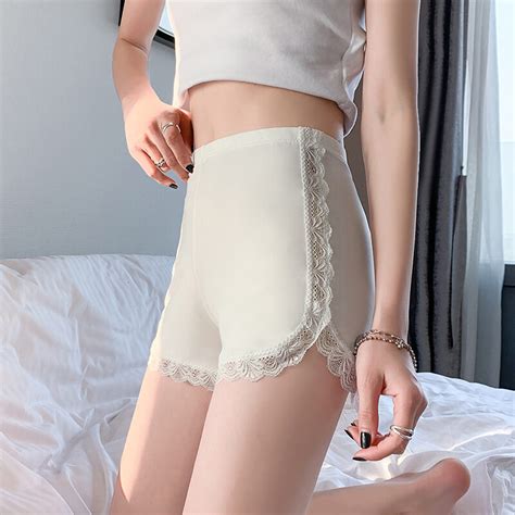 Devilprincess กางเกงเลกกิ้งขาสั้น ผ้าฝ้าย ผ้านิ่ม ดีเทลแต่งลูกไม้ รัดรูป ใส่สบาย Dps150