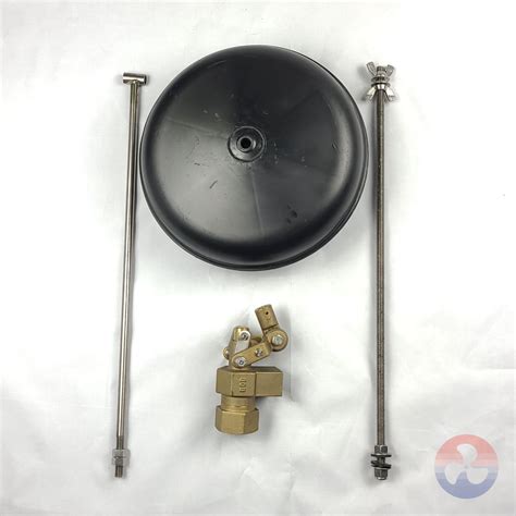 Float Valve “short” Dual Rod Assembly Brass 1″ Valve 10 Pan