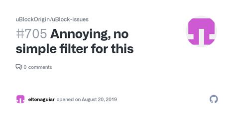 Annoying No Simple Filter For This Issue UBlockOrigin UBlock Issues GitHub