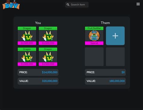 looking fruit notifier r bloxfruits