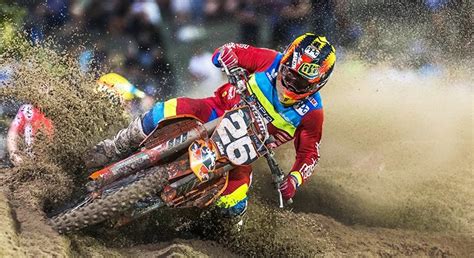 BTS With TLD Red Bull KTM At Daytona Transmoto