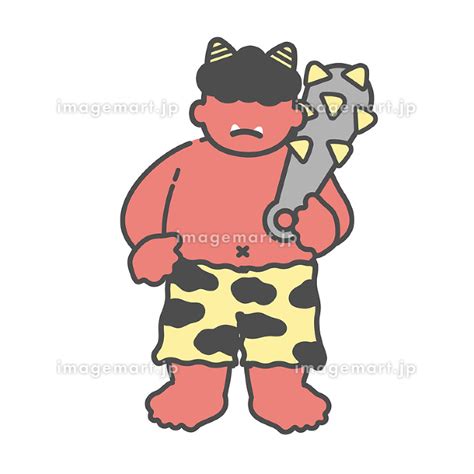 金棒を持つ赤鬼 イラスト 276669610 イメージマート
