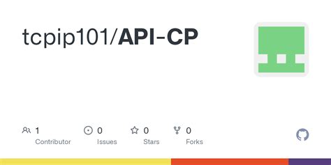 GitHub Tcpip API CP