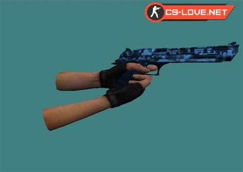 Скачать модель оружия Deagle Cobalt Disruption для КС 1 6