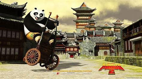 Kung Fu Panda 2 Scuro Tema Per Windows 11