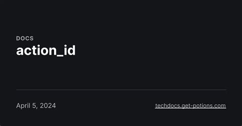 Action Id