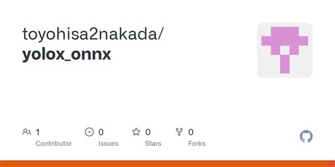 Github Toyohisa Nakada Yolox Onnx