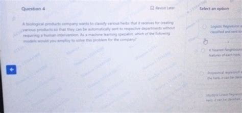Question Revsit Later A Biological Products Studyx