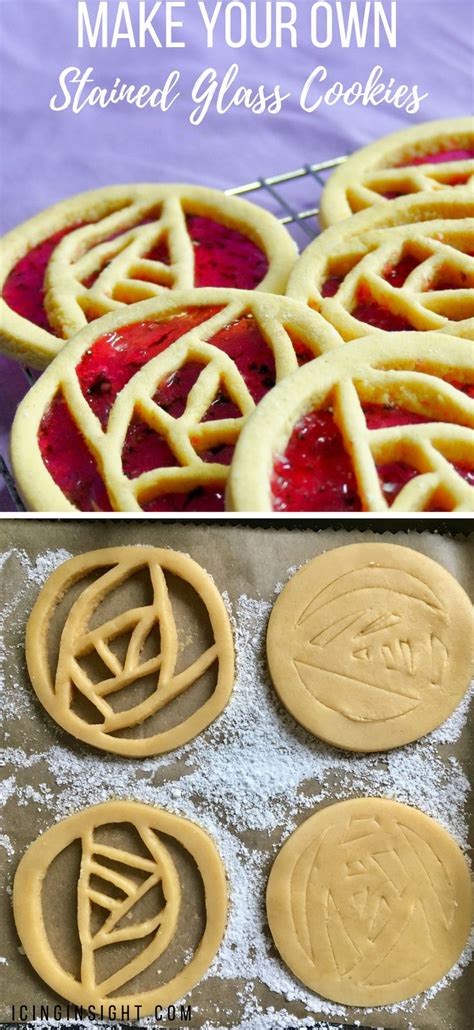How To Make Art Nouveau Stained Glass Cookies — Icing Insight Stained