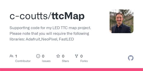 Github C Couttsttcmap Supporting Code For My Led Ttc Map Project