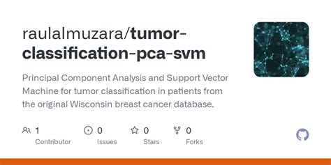 Github Raulalmuzaratumor Classification Pca Svm Principal Component