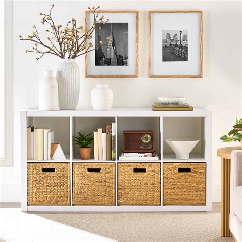 Better Homes And Gardens 8 Cube Storage Organizer White Texture