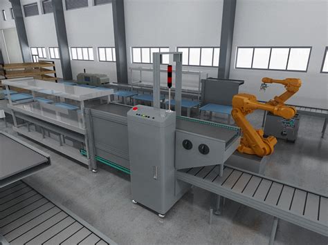 Assembly Line 3d Turbosquid 2045128