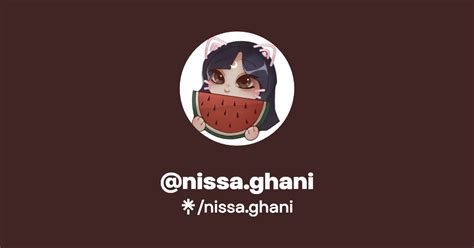 Nissa Ghani Twitch Linktree