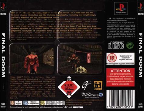Psx World All Game Guides Final Doom