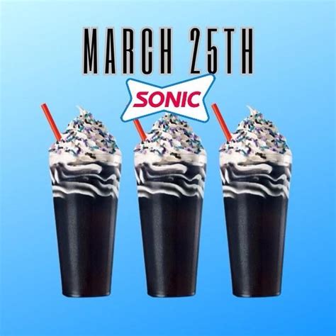 Sonic New Blackout Slushie For The Solar Eclipse You Should Try It R