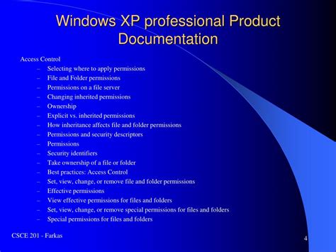 Ppt Csce 201 Introduction To Information Security Fall 2010 Windows