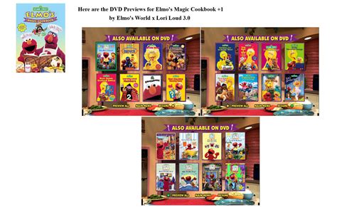 Elmos Magic Cookbook 1 Dvd Previews By 650lisbon On Deviantart