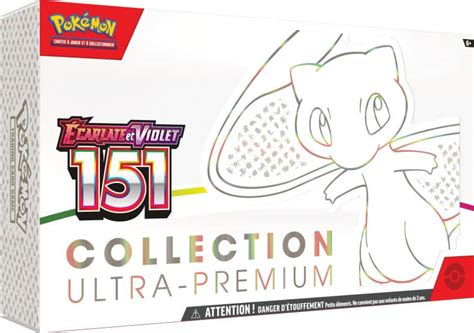 Coffret Pokémon Ultra Premium EV3 5 Mew où l acheter Le CrocoDeal