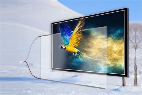La pantalla LCD emite radiación Visualización de reshine