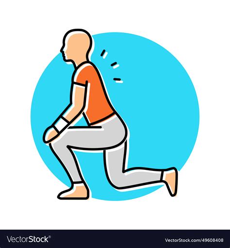 Mobility Training Occupational Therapist Color Vector Image