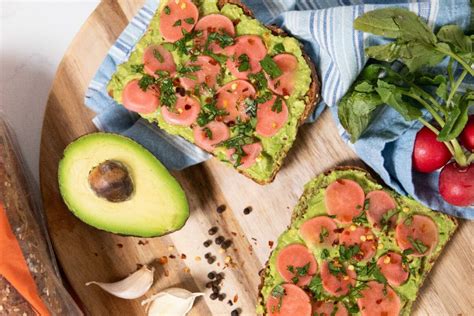 Avocado Toast With Radishes Recipe Vegan Girls Guide