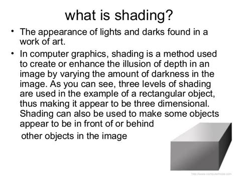 Shading And Two Type Of Shading Flat Shading And Gauraud Shading With