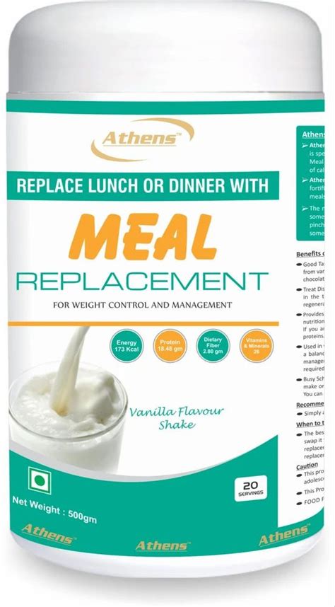Vanilla Meal Replacement Shake Powder At ₹ 999bottle Meal