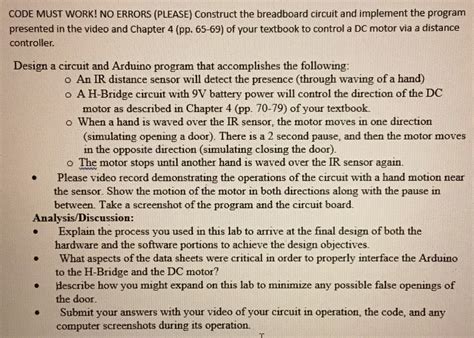 Solved CODE MUST WORK NO ERRORS PLEASE Construct The Chegg