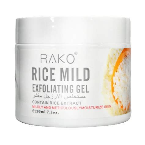 Gel Exfoliante De Arroz 200 Ml Rako Mode Gt