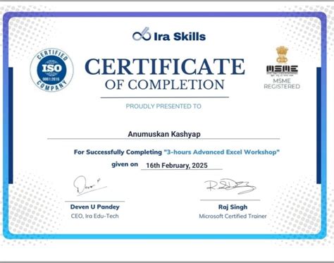 Excel Dataanalysis Continuouslearning Professionalgrowth Anu Muskan Kashyap