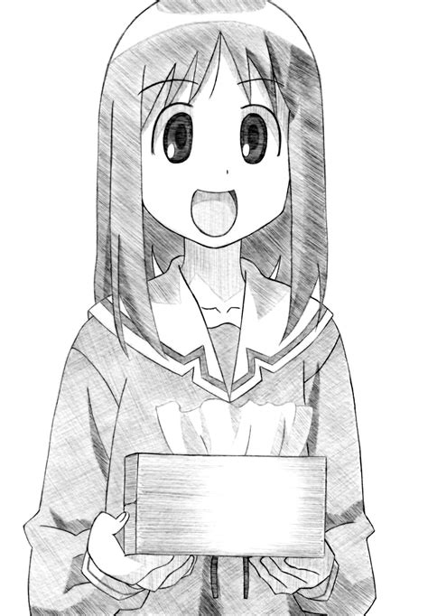 The Big Imageboard Tbib Azumanga Daiou Bad Hands Graphite Medium