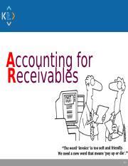 Understanding Receivables Types Recognition And Valuation For Course Hero
