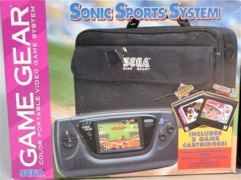 Sega Game Gear Sonic Sports System Wcigarette Lighter Adapter Console
