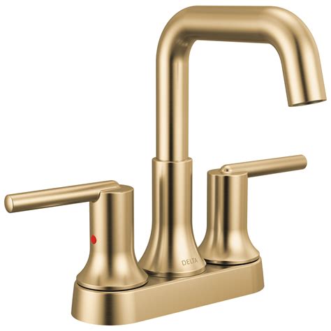 Centerset Bathroom Faucet In Champagne Bronze 2554 Czmpu Dst Delta Faucet