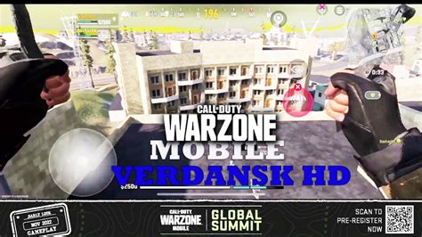 NEW Warzone Mobile VERDANSK IN MAX Graphics Gameplay FROM LONDON EVENT