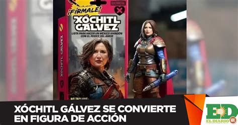 Xóchitl Gálvez Se Convierte En Figura De Acción El Diario MX