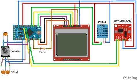 Nokia 5110 Lcd Based Arduino Datalogger With Menu Electronics Lab