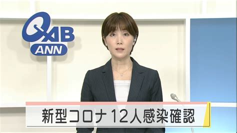 新型コロナ 新規感染者は12人 Qab News Headline