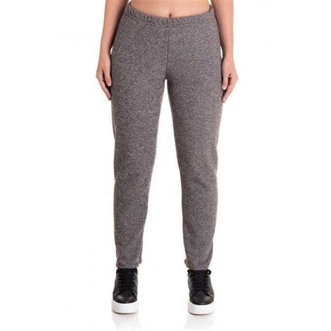 Calça Feminina Em Malha Bouclê Peluciada Básica Marrom Netshoes