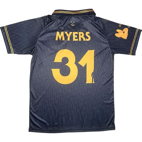 Inspired By Halloween Michael Myers Football Shirt Redmolotov