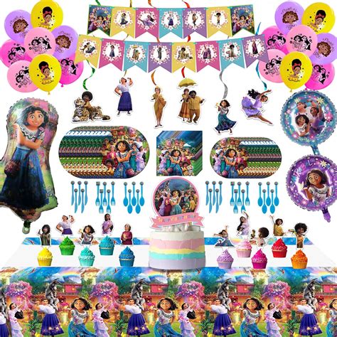 Buy Encanto Birthday Party Supplies Encanto Party Decorations Include