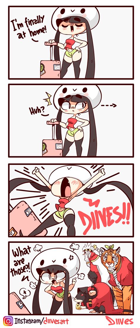 Diives Artist смешные картинки и другие приколы комиксы гиф