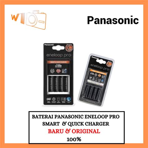 Jual Baterai Panasonic Eneloop Pro Smart And Quick Charger Shopee Indonesia