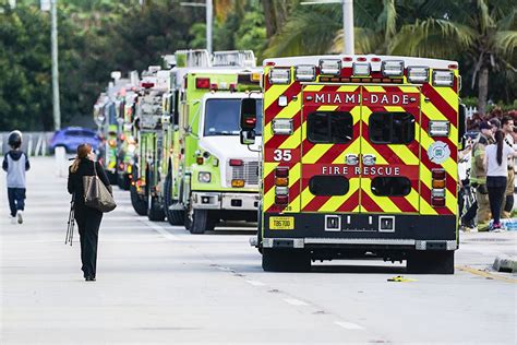 「图集」美国公寓倒塌已致3人死亡99人失联，佛州进入紧急状态
