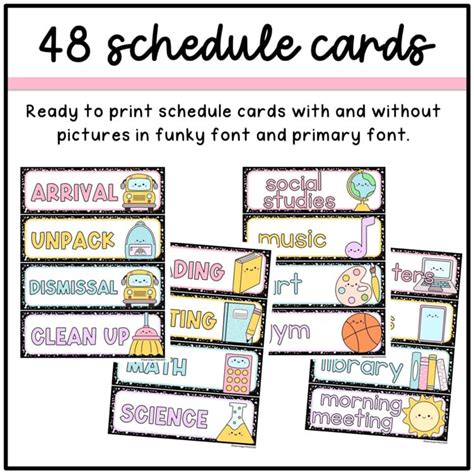 Composition Notebook Classroom Decor Classroom Schedule Visual Schedule